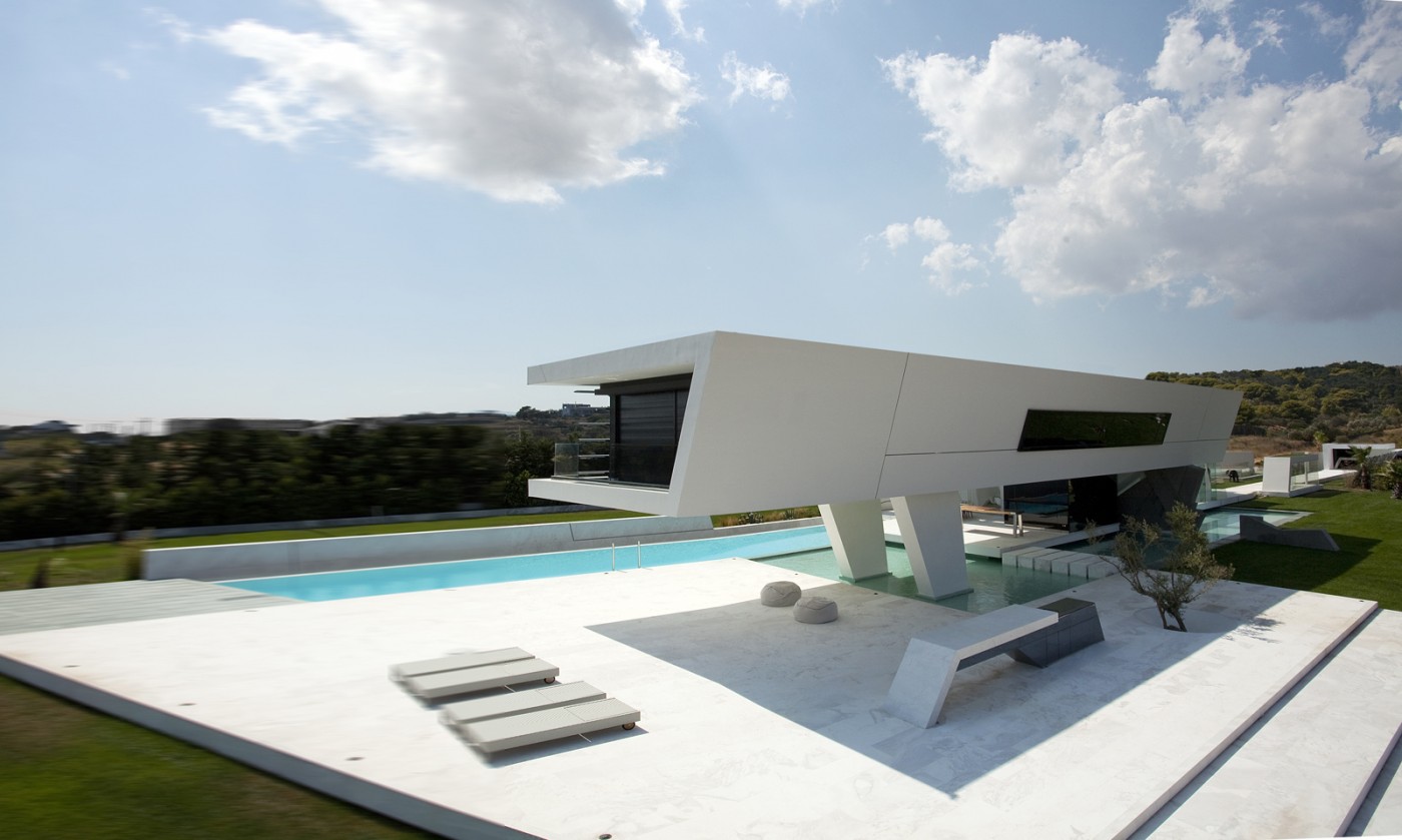 Impressive Ultra Modern House in Athens - Architecture Beast