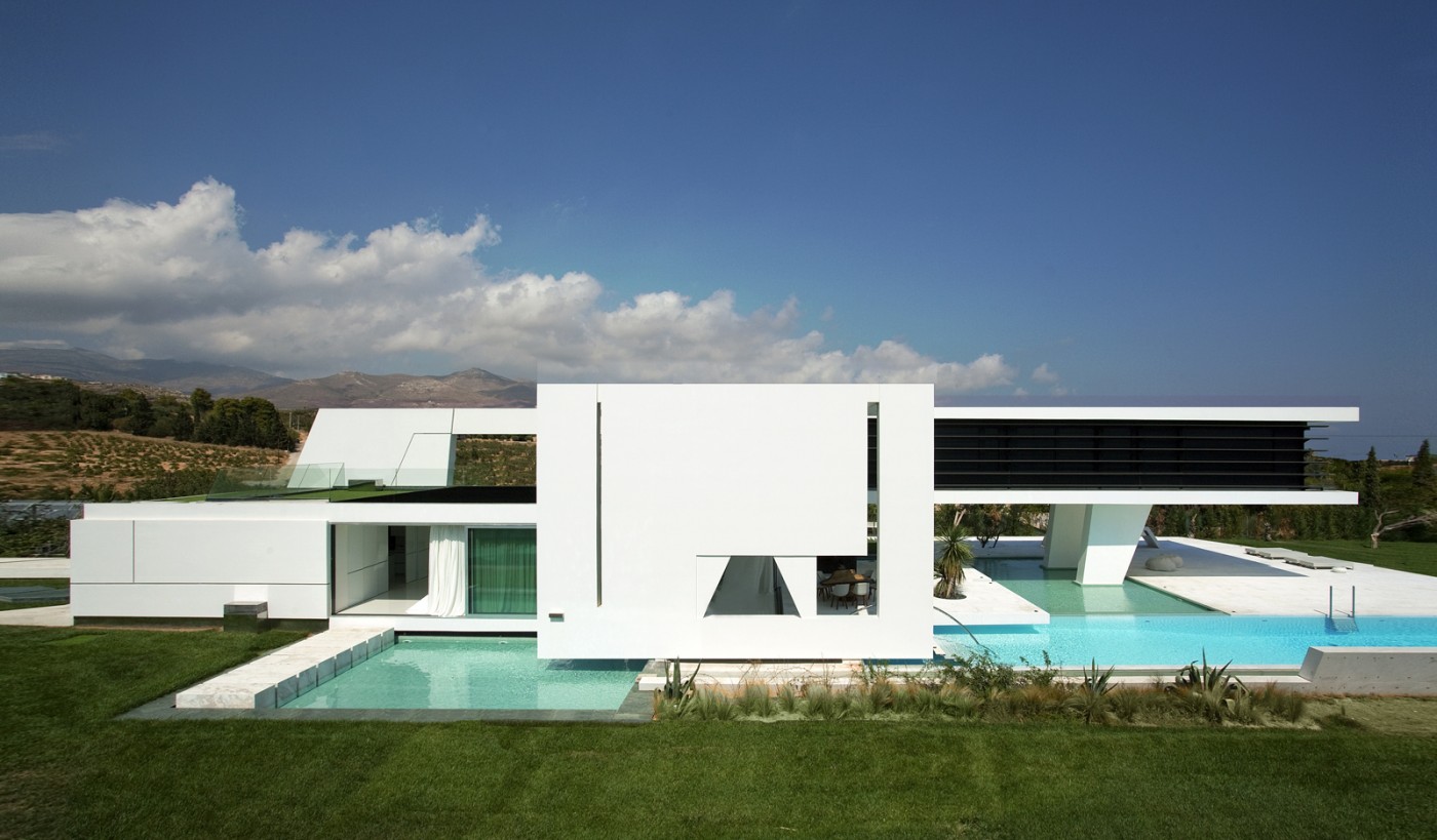 Impressive Ultra Modern House in Athens - Architecture Beast