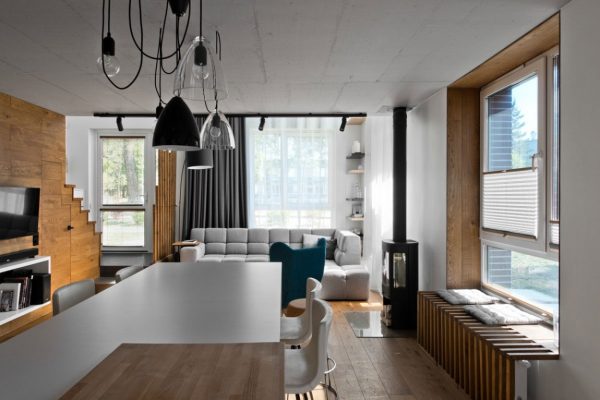 Scandinavian interior design in a beautiful small apartment ...