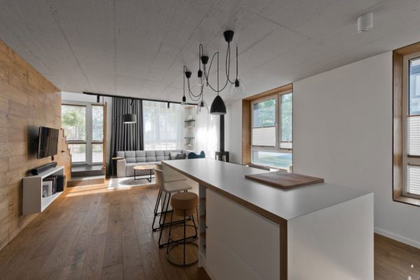 Scandinavian interior design in a beautiful small apartment ...