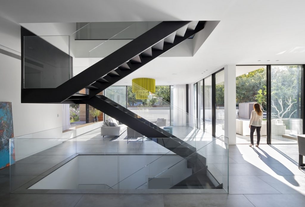 Simple Modern House with an Amazing Floating Stairs - Architecture Beast